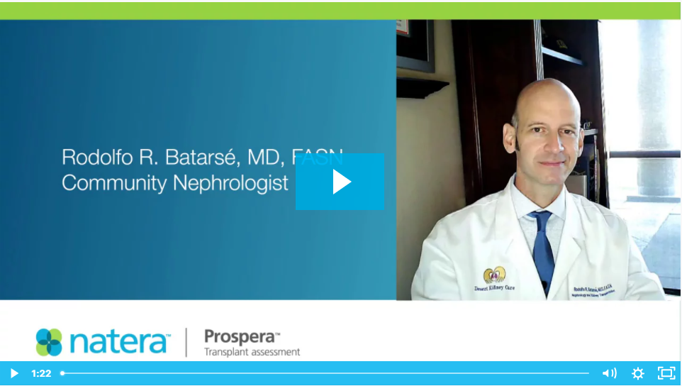 Prospera Overview | Cell-Free DNA Testing | Natera