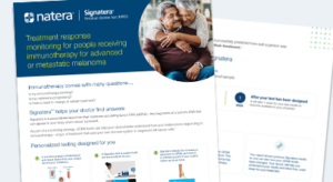 Skin Cancer Recurrence Blood Test – Signatera