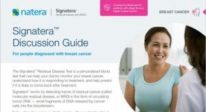 Breast Cancer Recurrence Screening Blood Test – Signatera