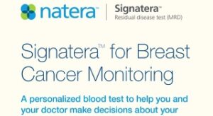 Breast Cancer Recurrence Screening Blood Test – Signatera