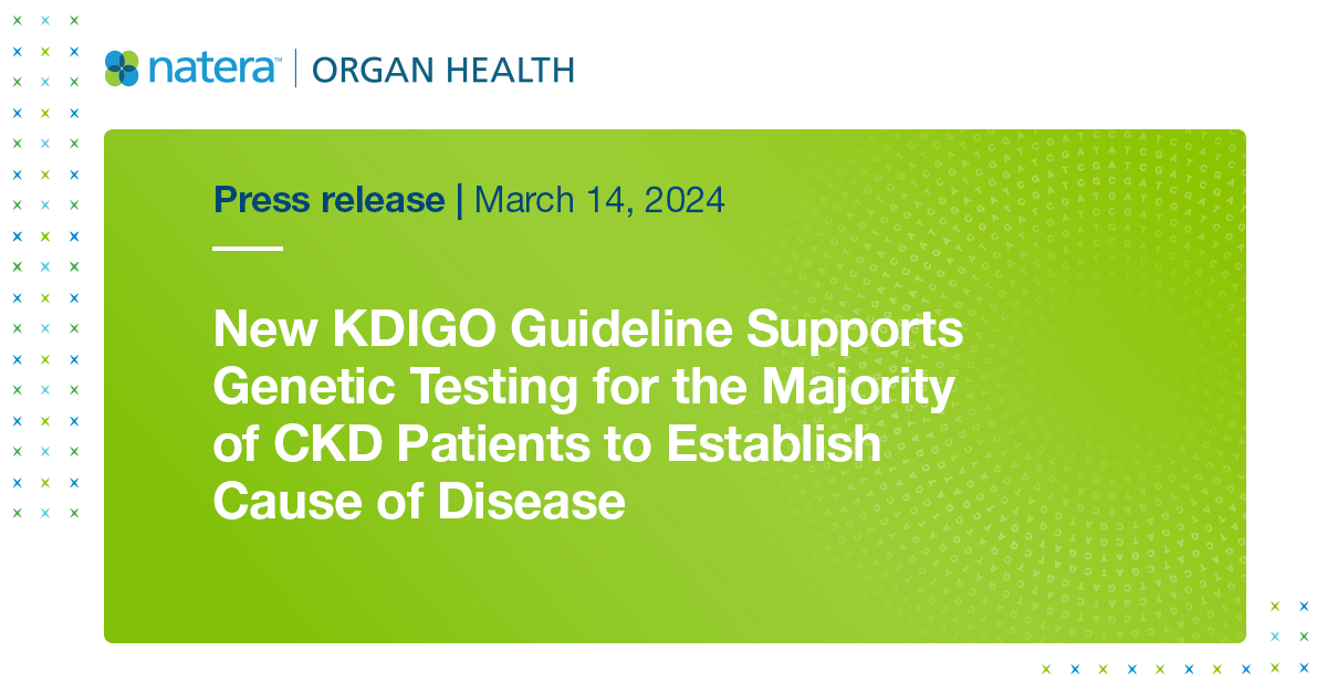 New KDIGO Guideline Supports Genetic Testing for the Majority of CKD ...