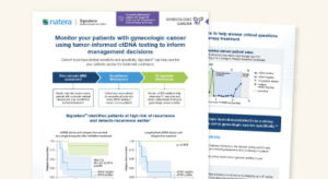 ctDNA Testing for Ovarian & Gynecologic Cancers – Signatera